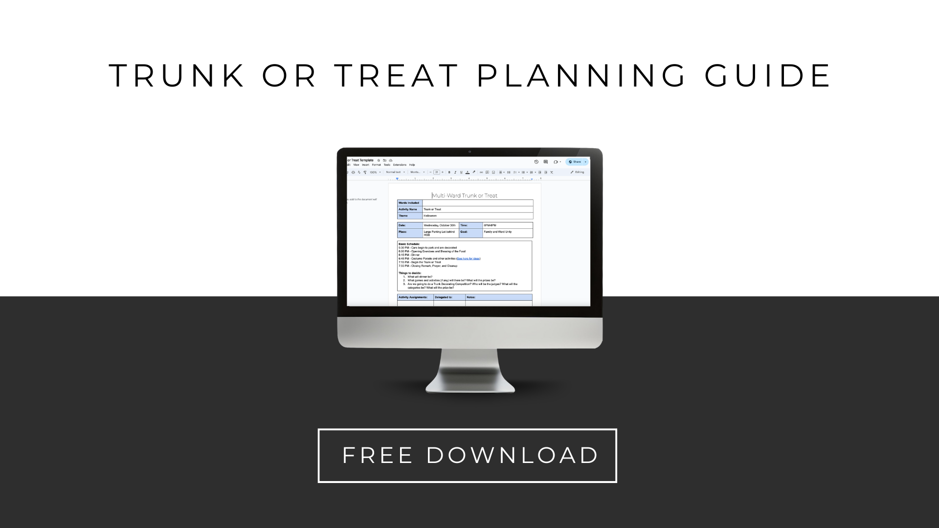 20 Trunk or Treat Game Ideas to Add to Your Next Ward Halloween ...