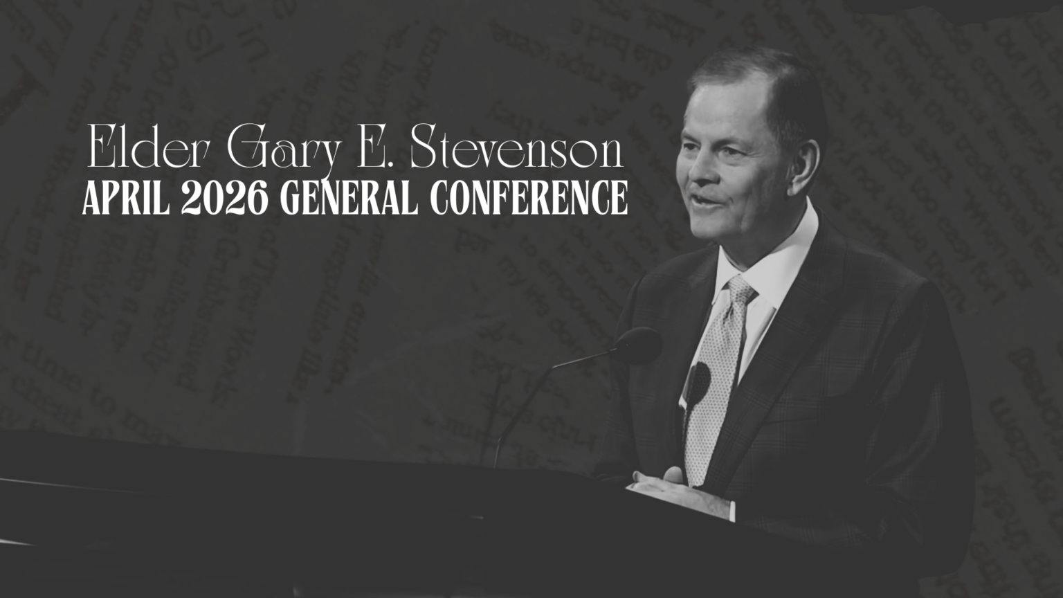 Elder Gary E. Stevenson "Lost Luggage, Redeemed Souls" - April 2026 ...