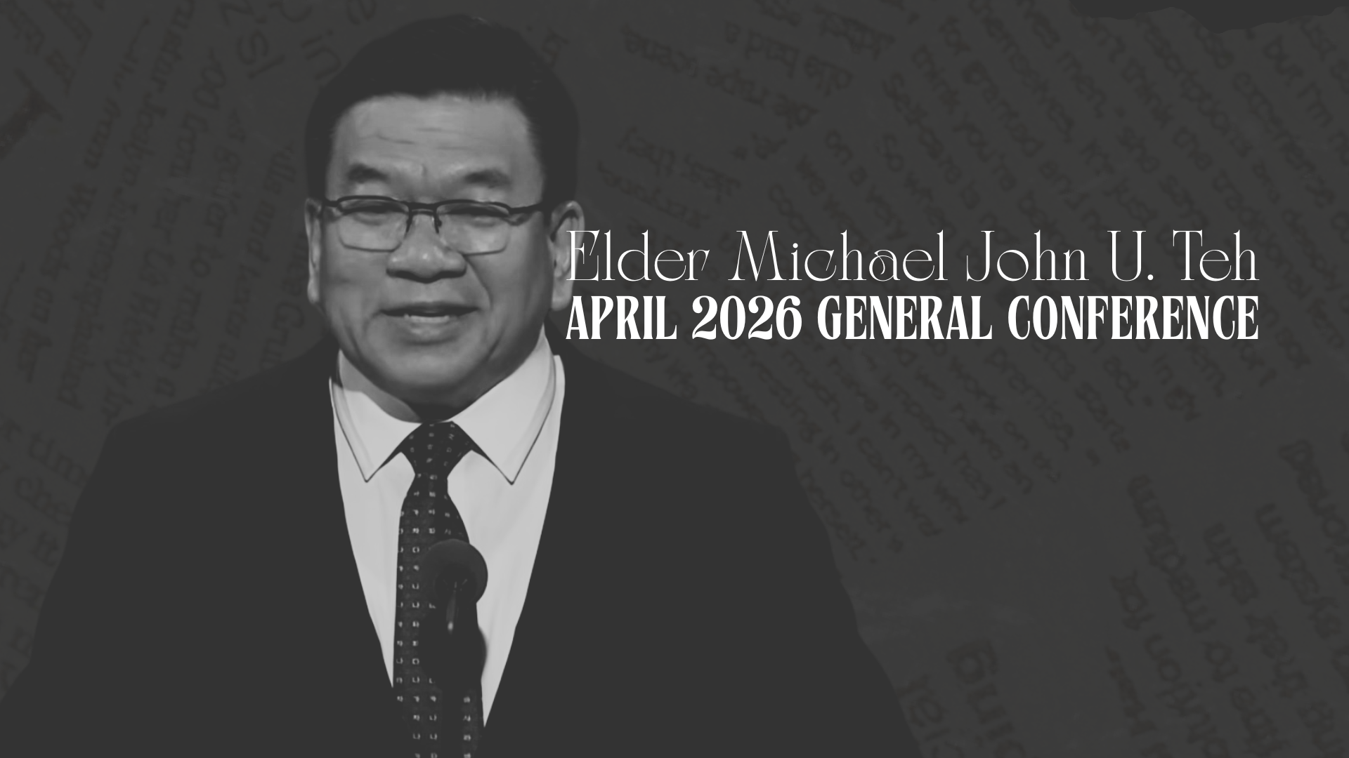 Elder Michael John U. Teh “Follow the Prophet; He Knows the Way ...